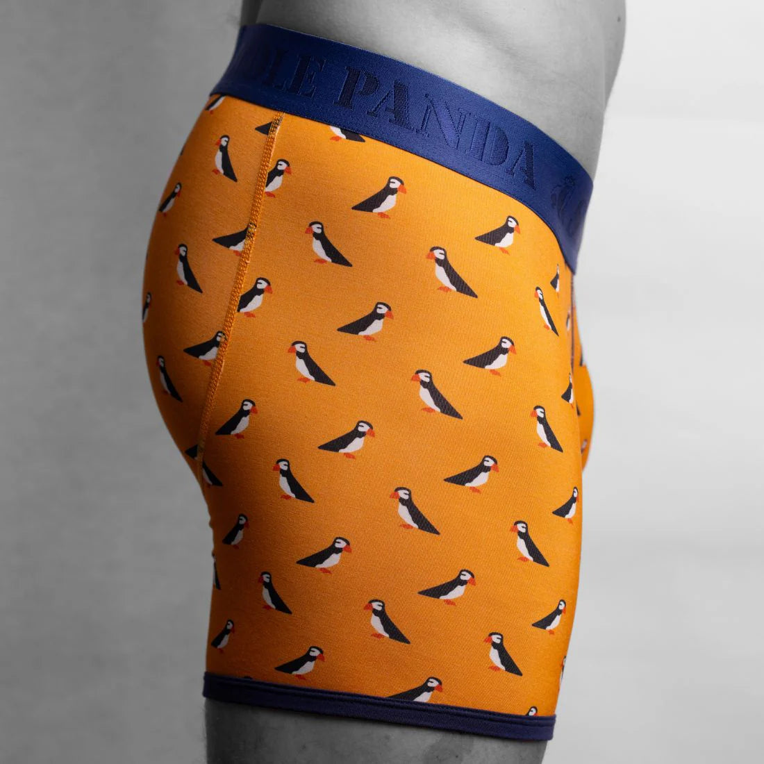 Swole Panda Puffin Boxers - Yellow – Badger Clothing